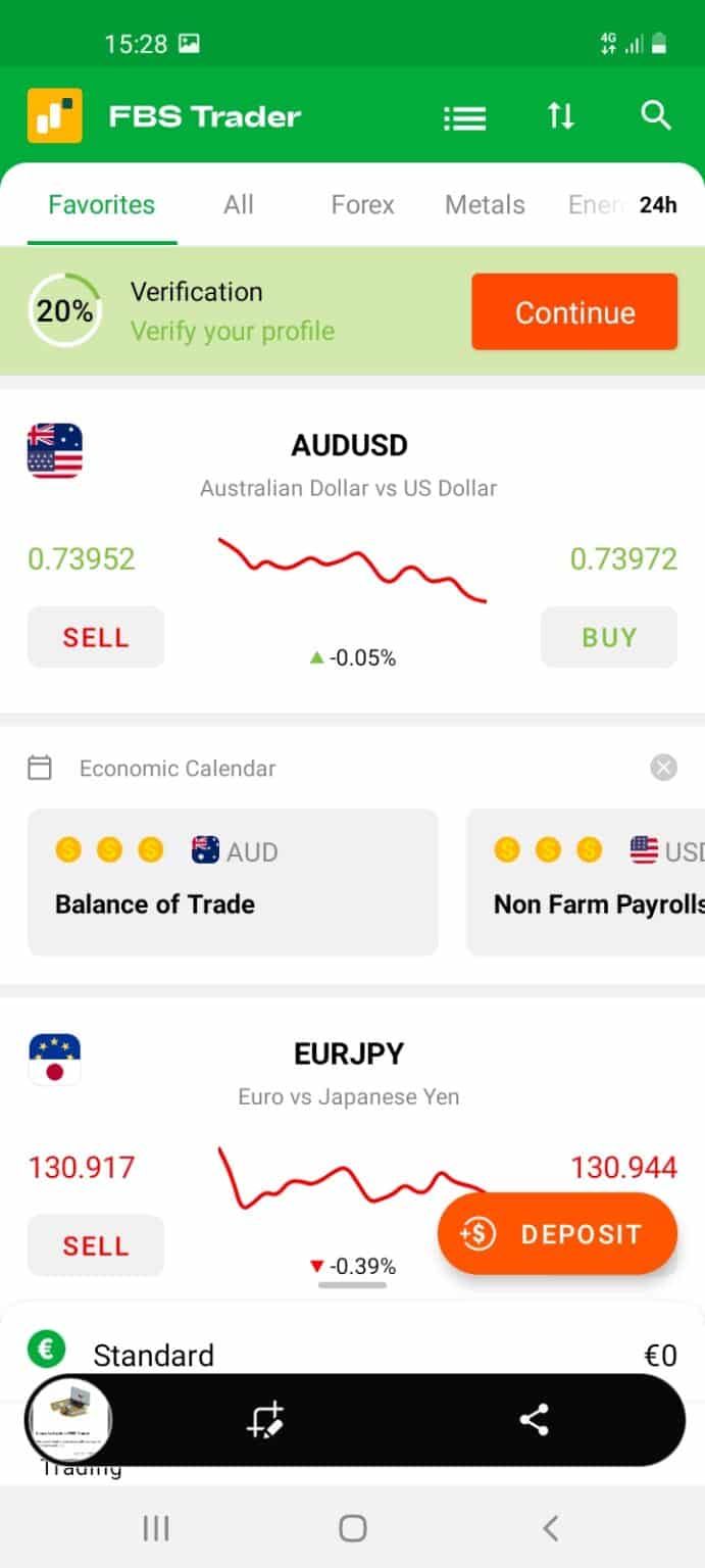 FBS Mobile Trading App Review - FxExplained